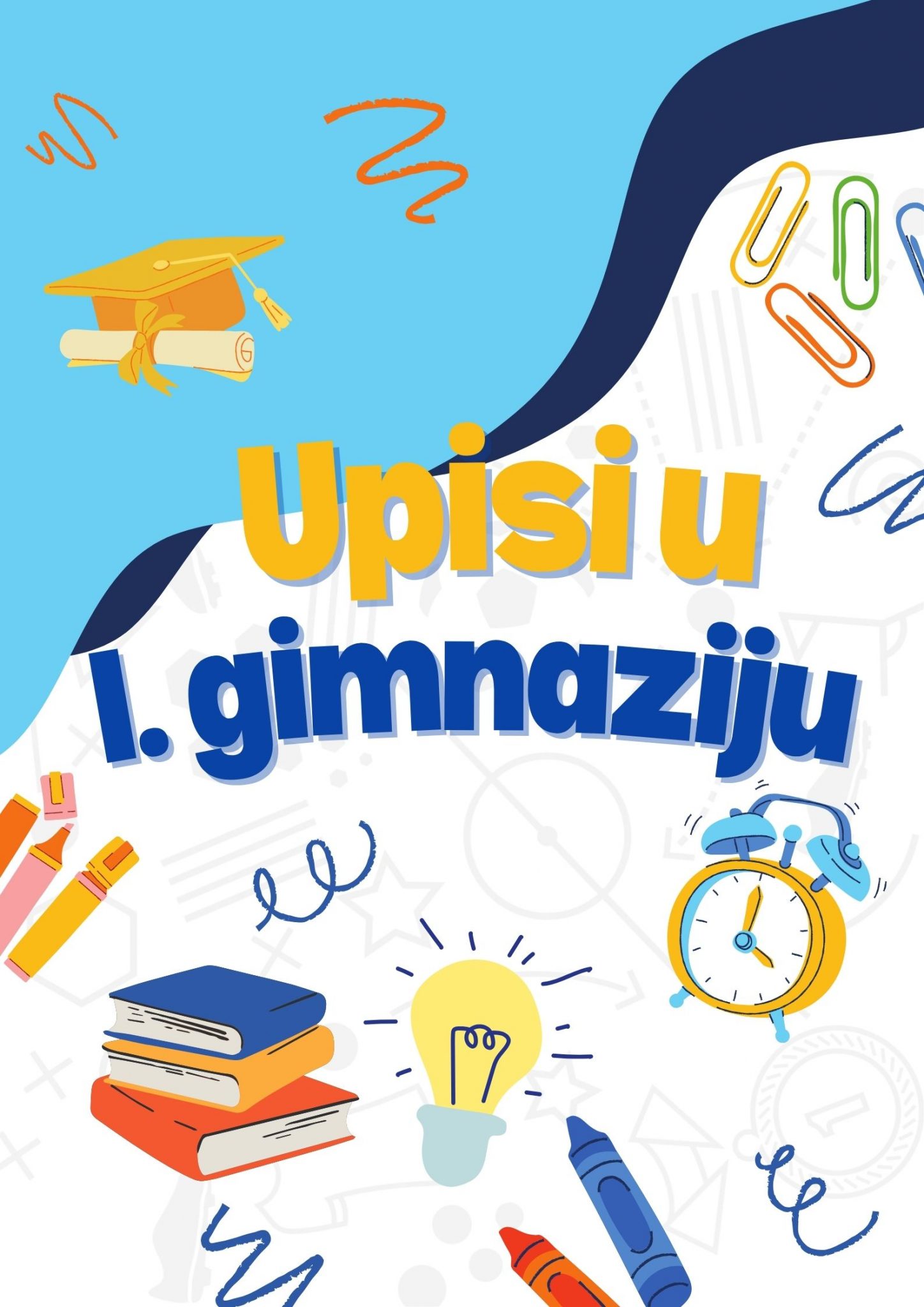 UPISI – INFORMACIJE – PRVA GIMNAZIJA